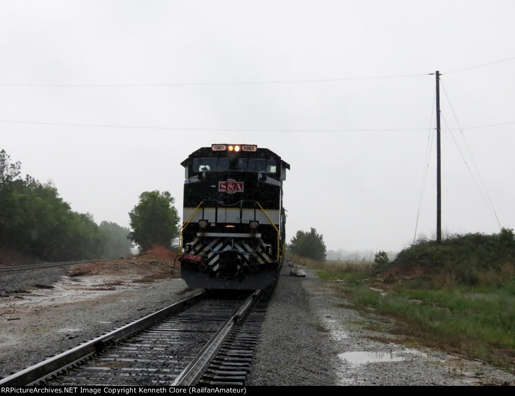 NS train #52A with (HERITAGE UNIT) pic 2
